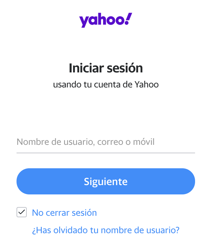 Yahoo! Correo: iniciar sesión o entrar a Yahoo Mail